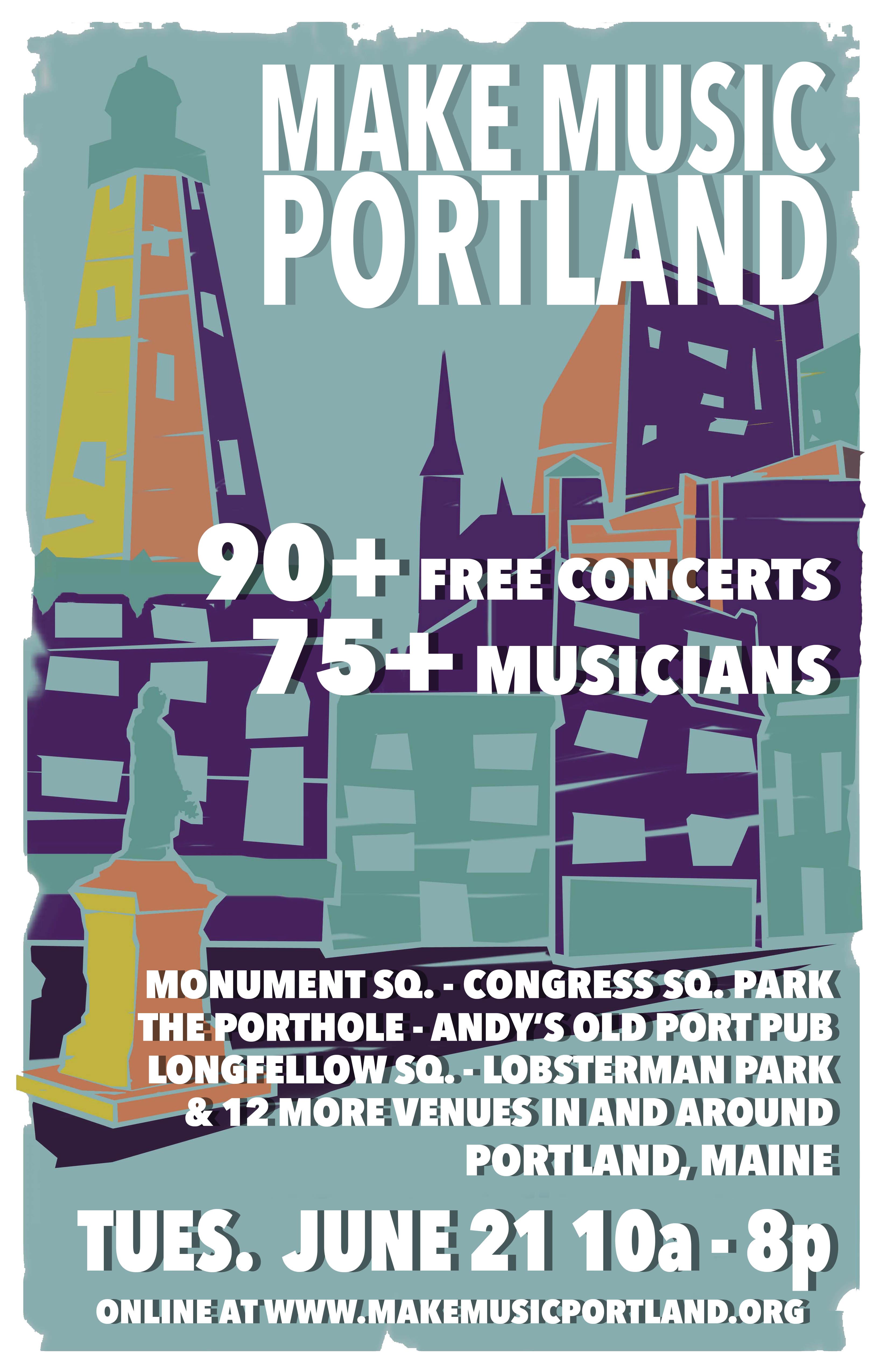 Official posters – Make Music Portland