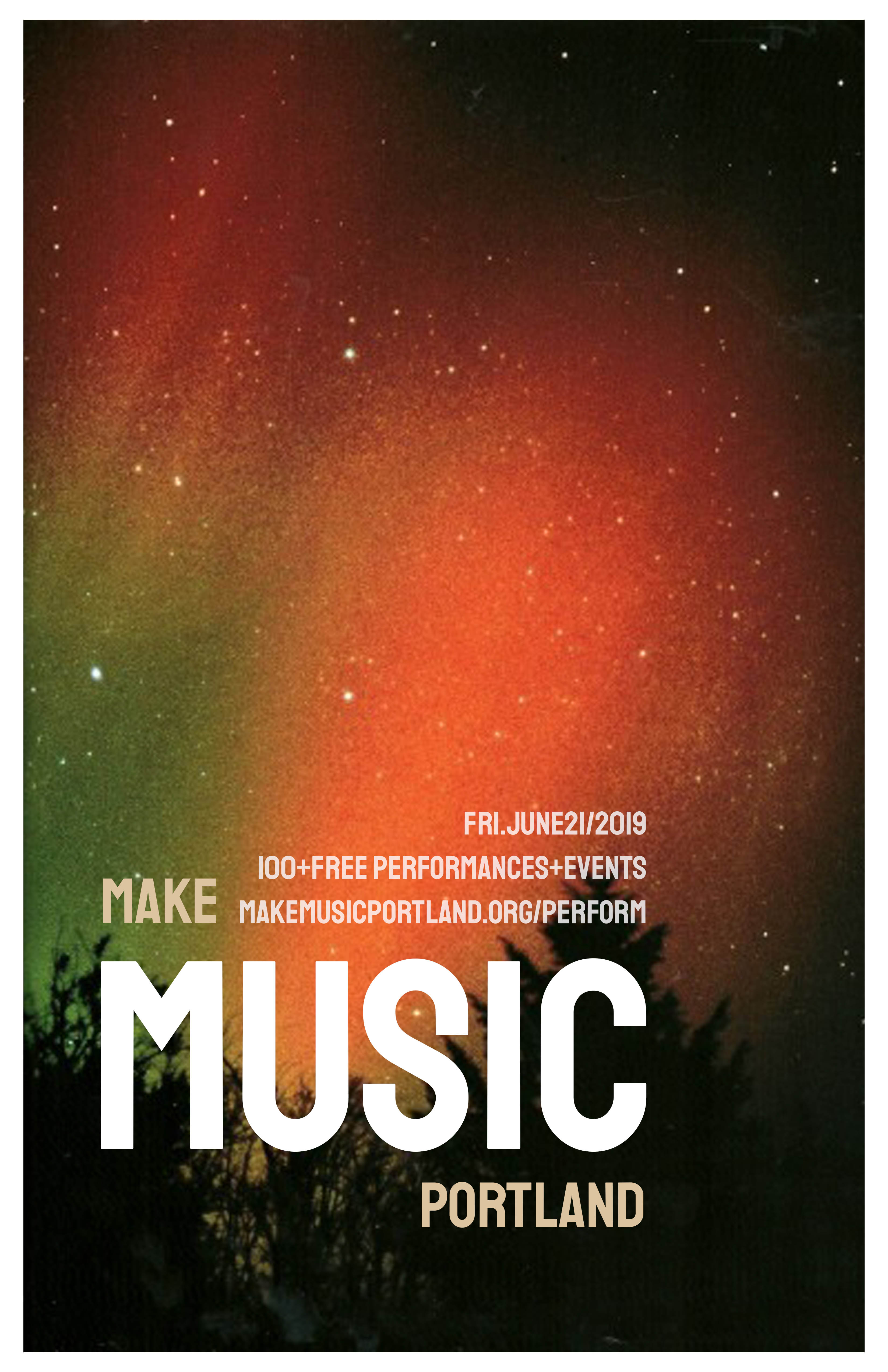 Official posters – Make Music Portland