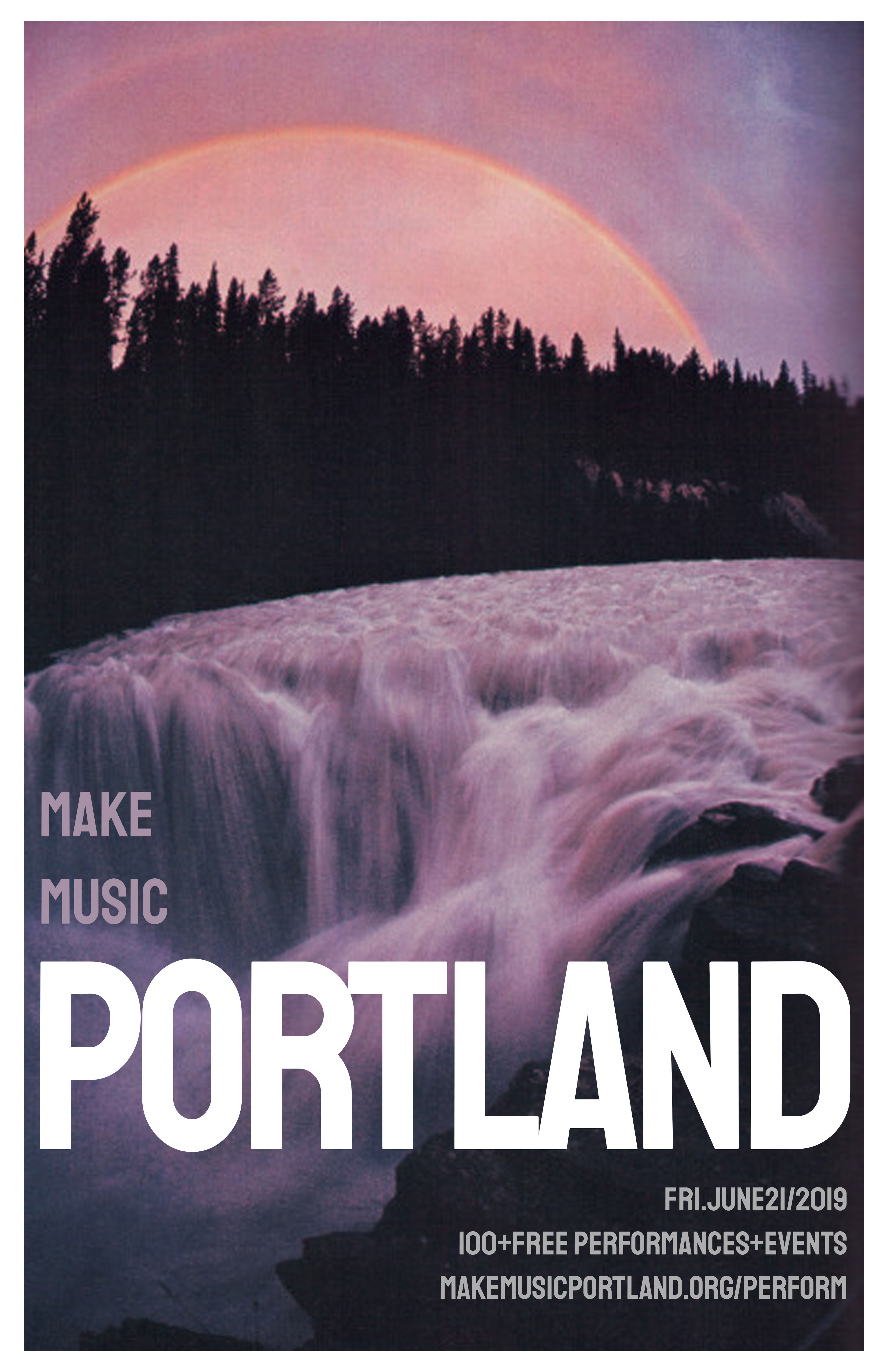 Official posters – Make Music Portland